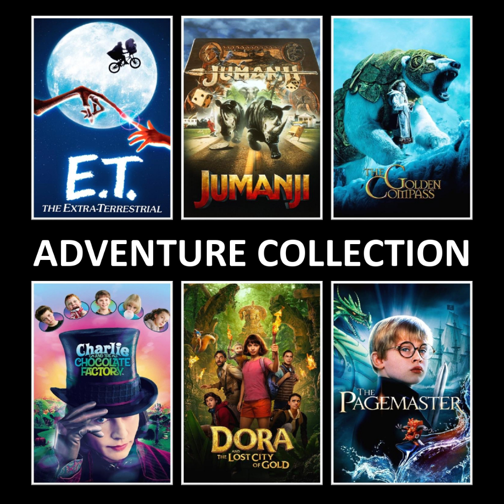ADVENTURE MOVIE COLLECTION | PENDRIVE KARTUN | KOLEKSI VIDEO BUDAK ...