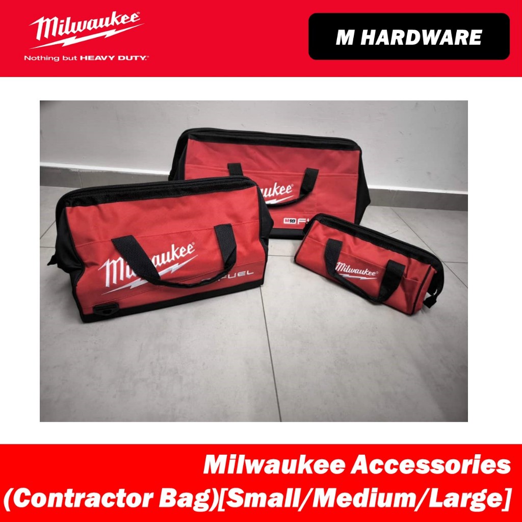 Milwaukee Contractor Bag(Small/ Medium/Large) | Shopee Malaysia