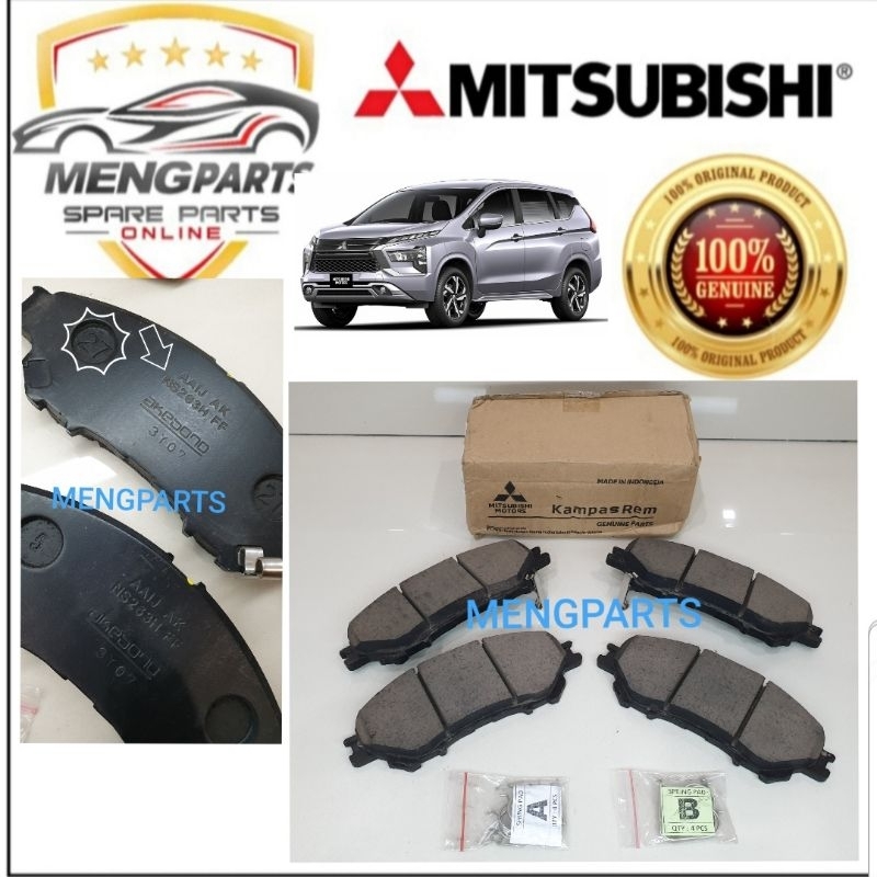 ORIGINAL MITSUBISHI XPANDER FRONT DISC BRAKE PAD 4605B949 | Shopee Malaysia