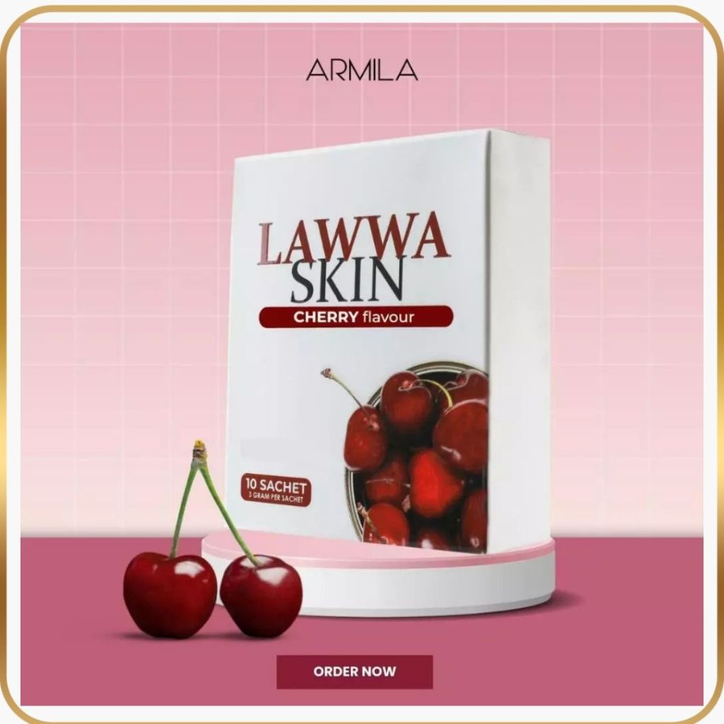 Brightening Booster Supplement - Lawwa Skin Cherry Flavour | Shopee ...