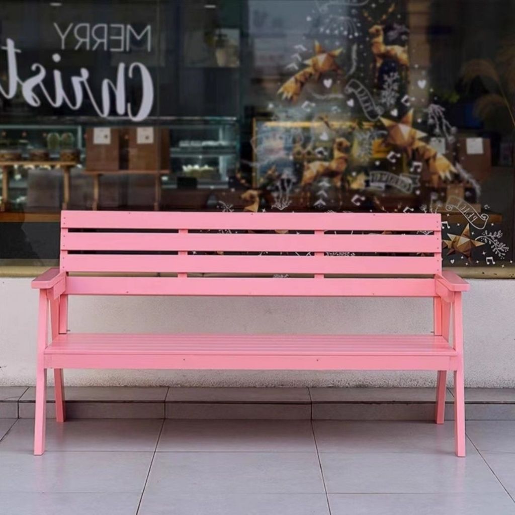 Anti-corrosion backrest chair park outdoor seat backrest shopping mall ...