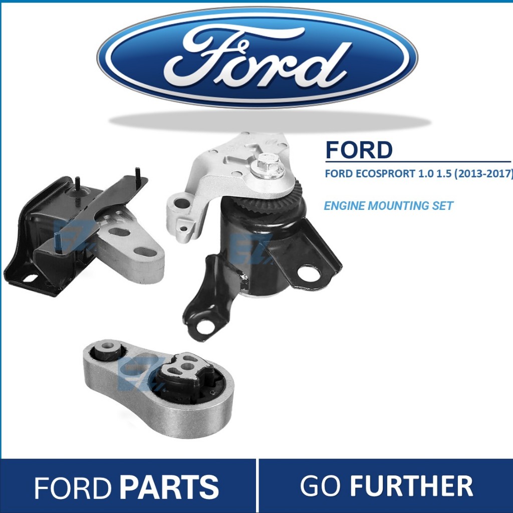 [3 IN 1] - ENGINE MOUNTING SET FORD ECOSPORT 1.0 1.5 2013-2017 | Shopee ...