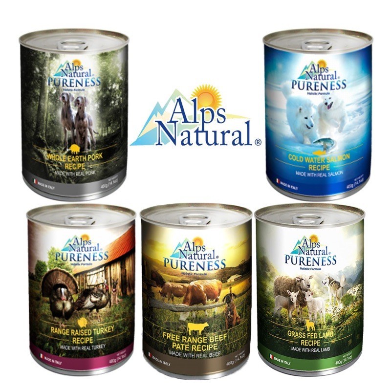 ALPS NATURAL PURENESS DOG CANNED WET FOOD (400G) | Shopee Malaysia