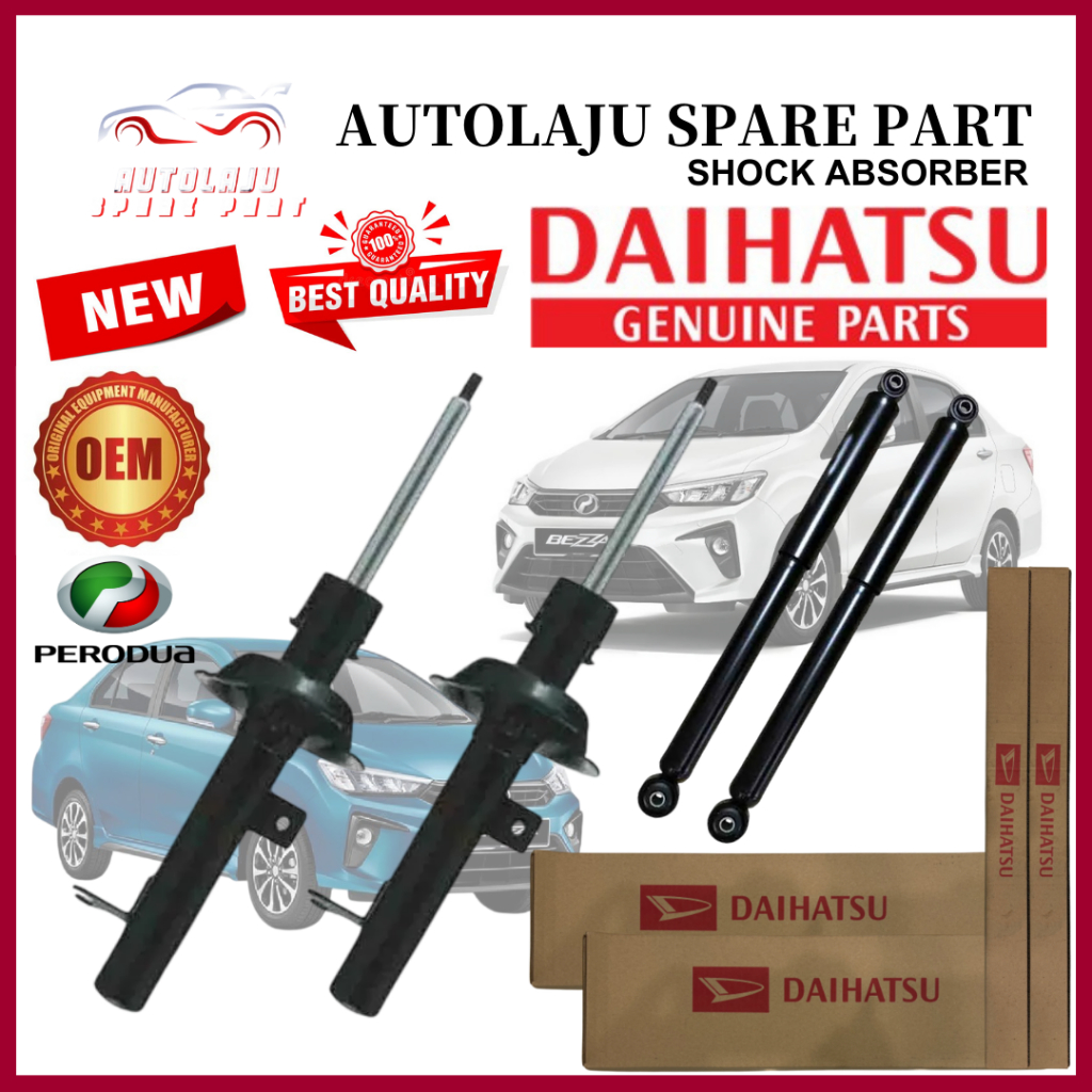 PERODUA BEZZA 1.0 BEZZA 1.3 FRONT & REAR SHOCK ABSORBER ASSY HIGH ...