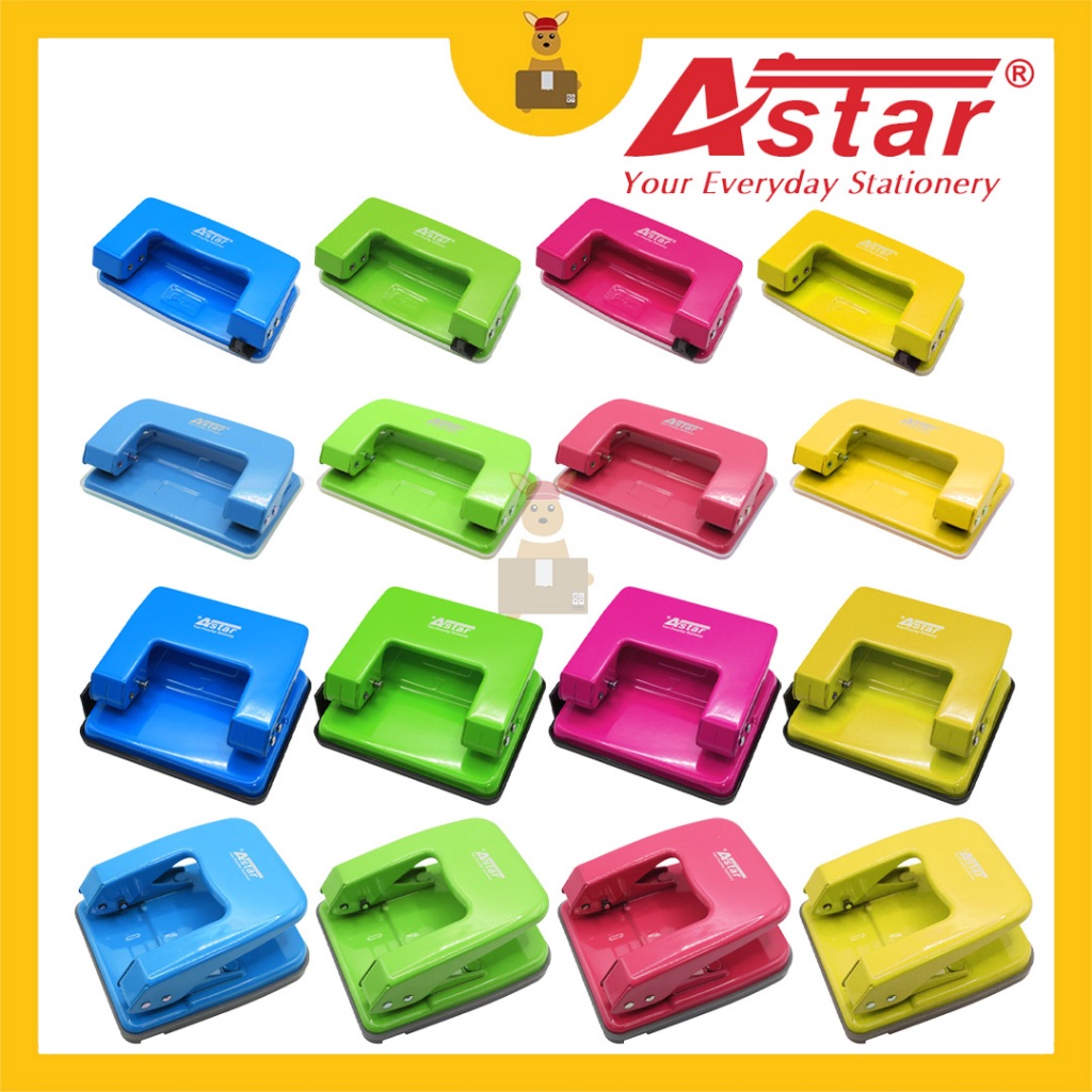 ASTAR Color Punch Hole Paper Punch Punchers Penebuk Lubang Kertas 订洞机 ...