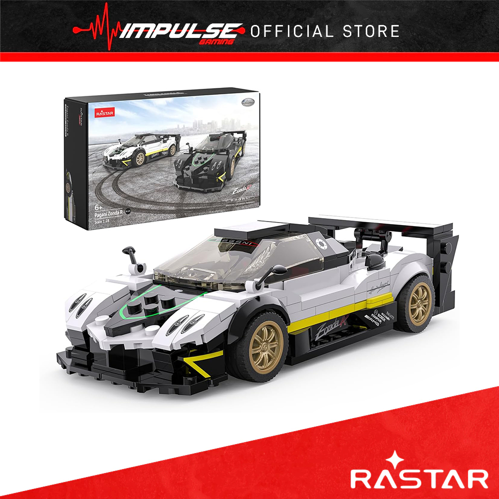 Rastar 93900 1:28 Pagani Zonda R Bricks White | Shopee Malaysia
