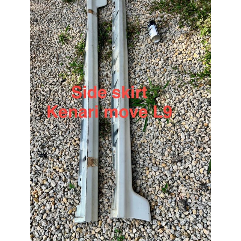 Kenari Daihatsu move L9 peanut side skirt mod kelisa L7 original ...