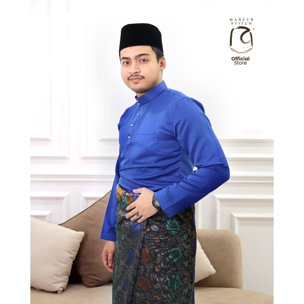 BAJU MELAYU/RAYA CEKAK MUSANG: HABEEB STITCH (PLUS SIZE) | Shopee Malaysia