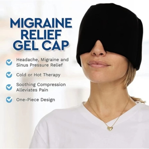 🔥Local Seller🔥Migraine Relief Cap Gel Reusable Headache Migrain Hat ...