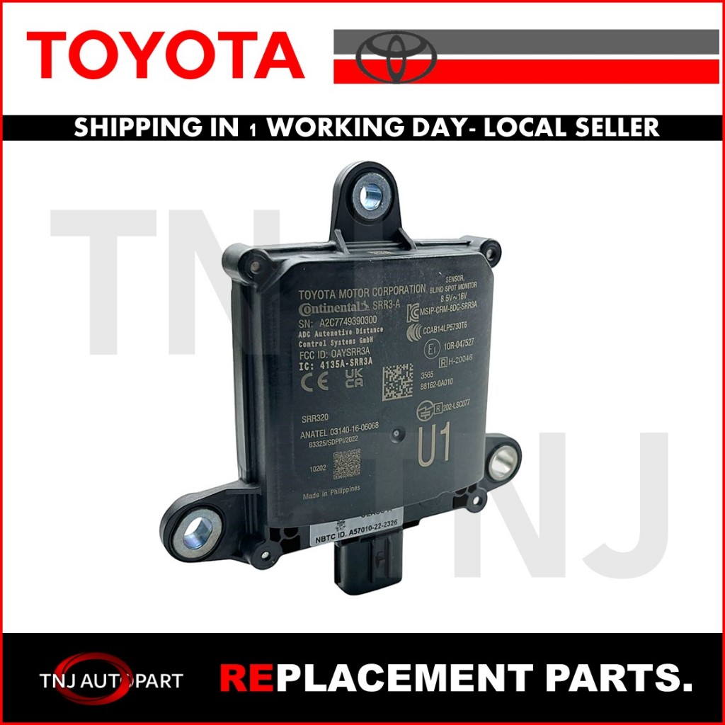 REAR BLIND SPORT SENSOR ECU / TOYOTA CROSS ZSG10 ( 88162-0A010 ...
