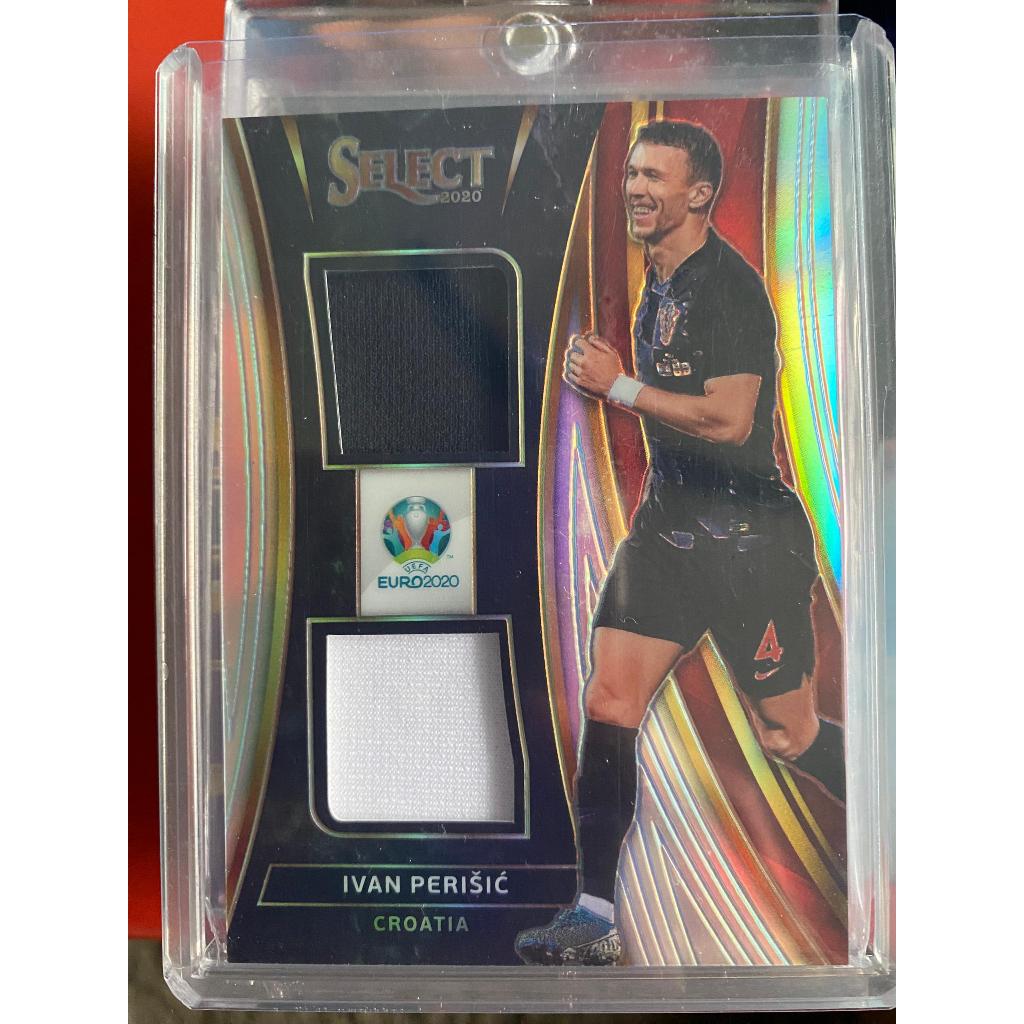 Panini Select UEFA Euro 2020 Ivan Perisic Player-Worn Dual Jersey ...