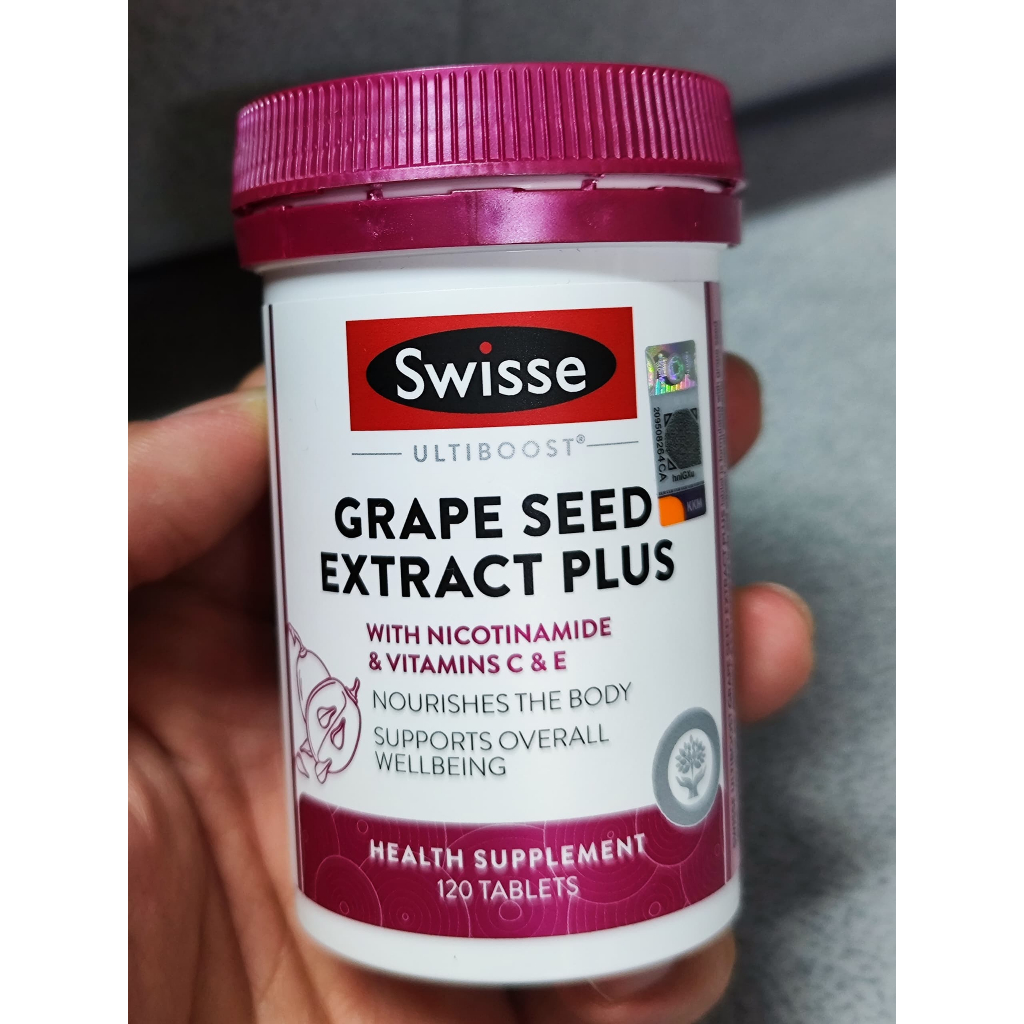 Swisse Ultiboost Grape Seed Extract Plus (120 Tabs) | Shopee Malaysia