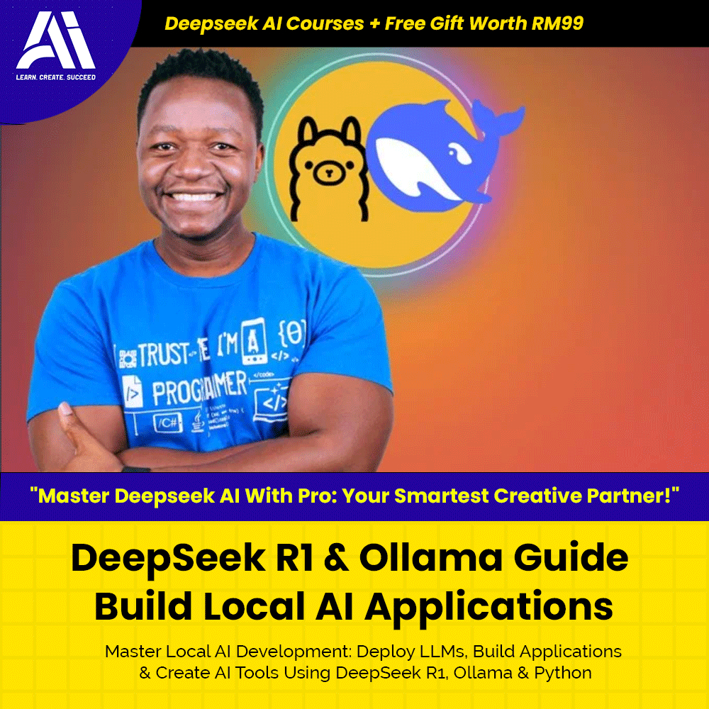 Deepseek Course - DeepSeek R1 & Ollama Guide Build Local AI Applications | Learn Deepseek Video ...