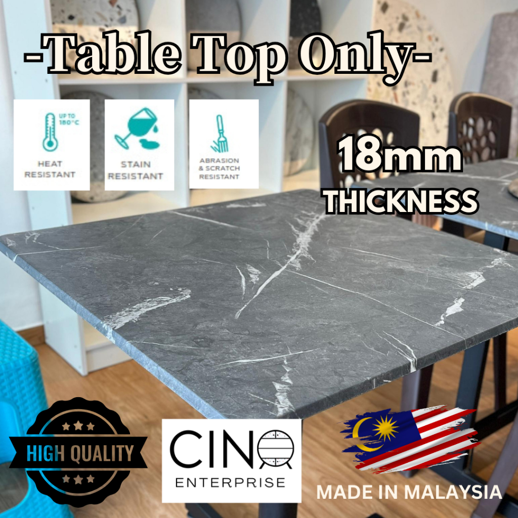 [SQUARE TOP TABLE ONLY ] TABLE KOPITIAM/CAFE/MAMAK/CANTEEN TABLE TOP ...