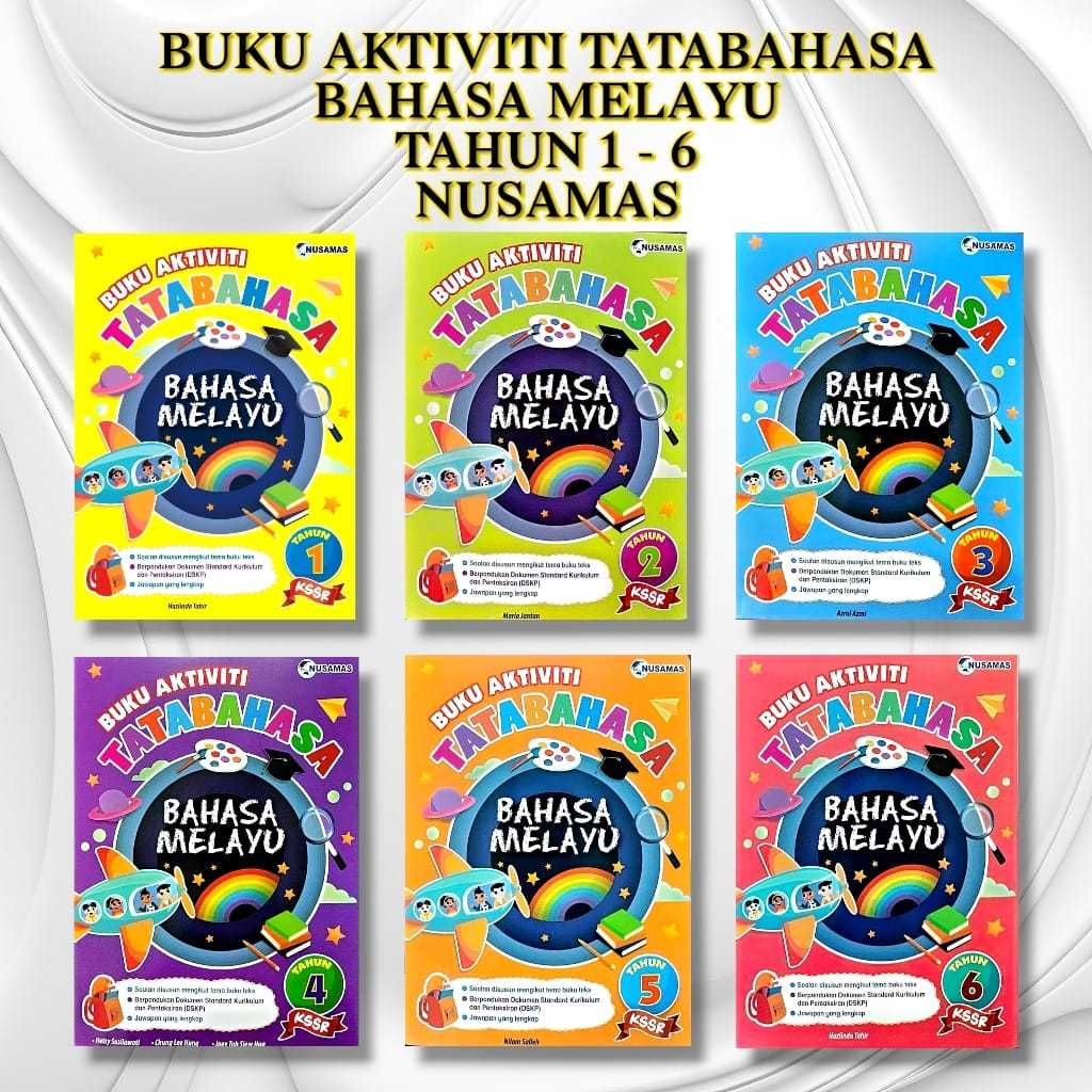 2025 BUKU AKTIVITI TATABAHASA BAHASA MELAYU KSSR TAHUN 1 - 6 (NUSAMAS ...