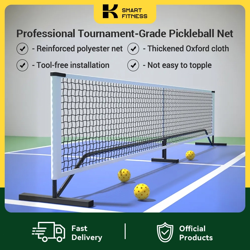 6.7m Pickleball Net, outdoor portable, tournament-level exclusive, thickened net | Shopee Malaysia