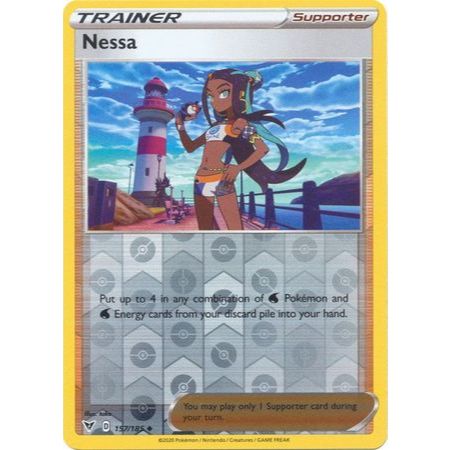[Pokemon Cards] Nessa - 157/185 - Uncommon Reverse Holo (Vivid Voltage) | Shopee Malaysia