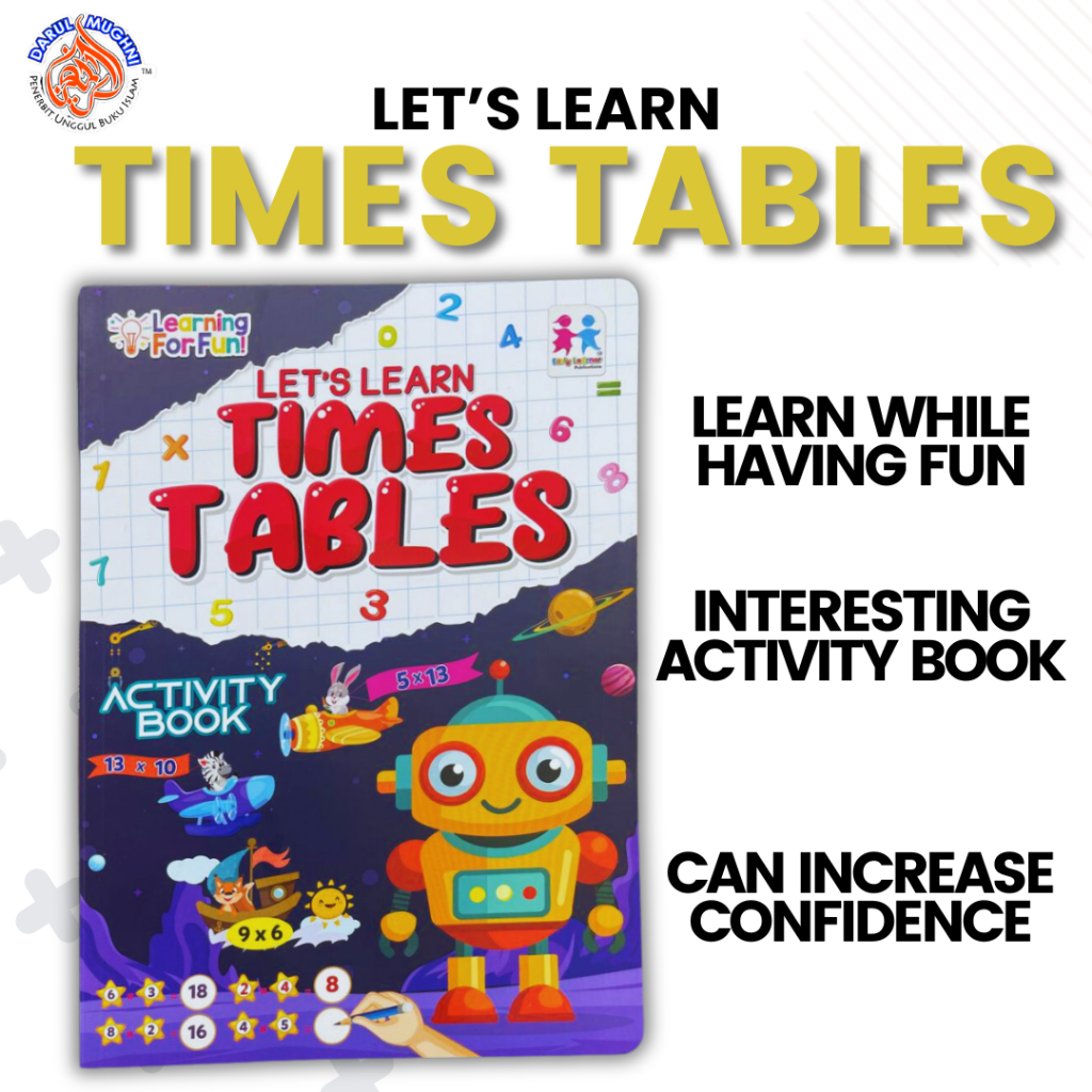 LETS LEARNS TIMES TABLE BOOK - Number Book - Counting Book ...