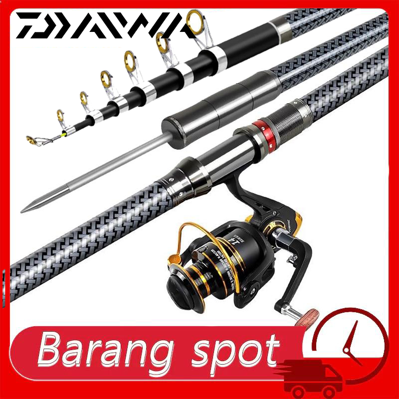 DAIWA Joran Pancing Rod Spinning Telescopic Rod Fishing Rod Spinning ...