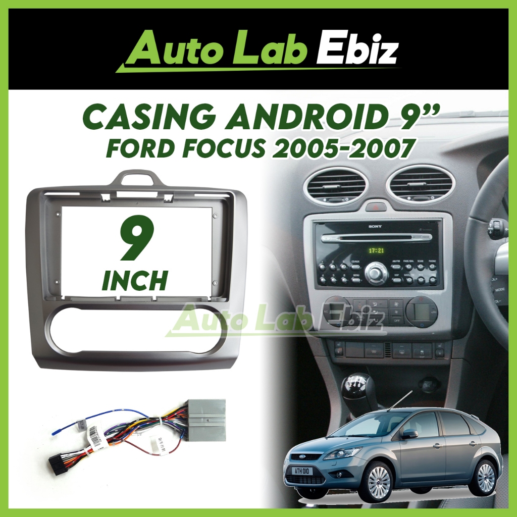 Ford Focus 2005-2010 Android Player Casing 9" inch with Ford Power ...