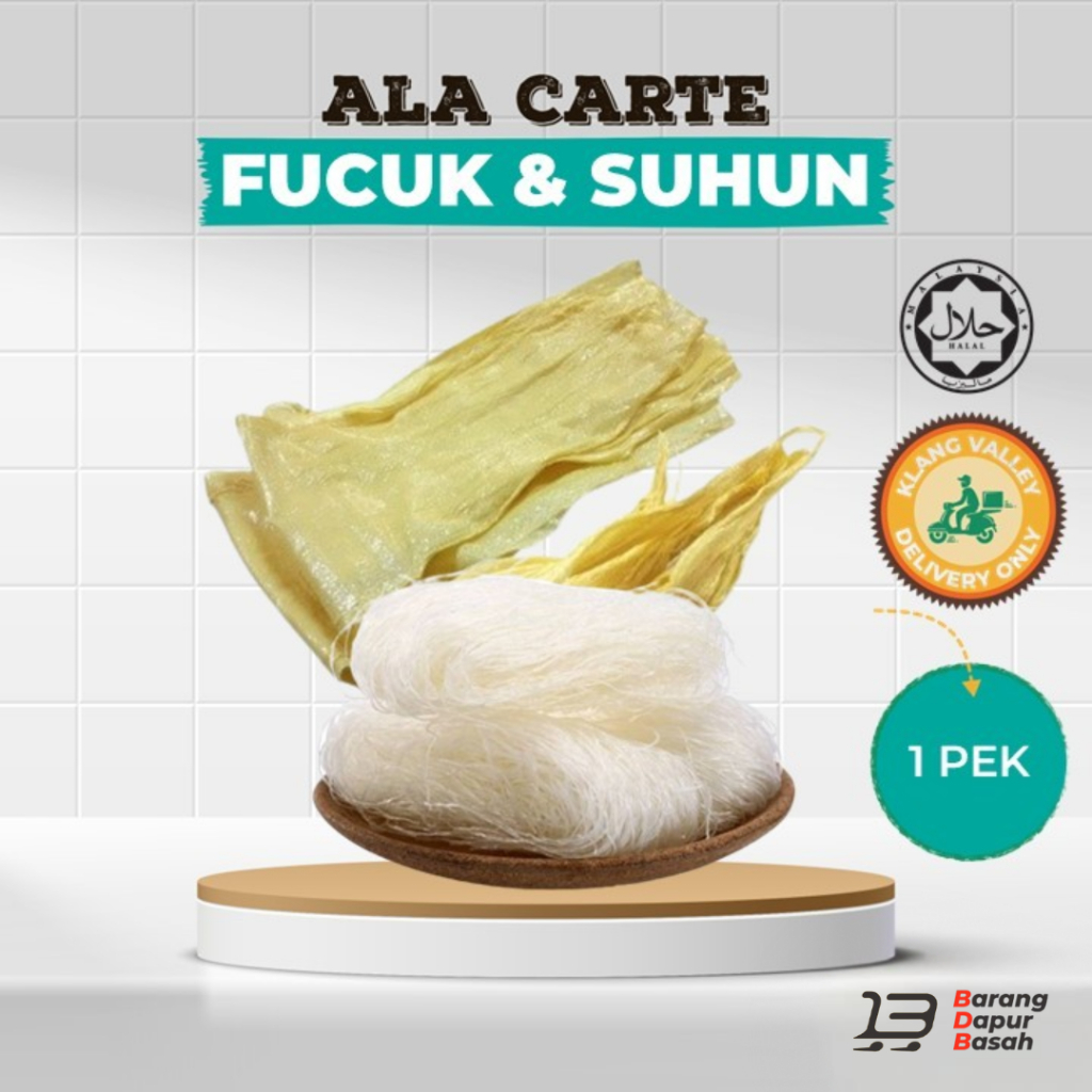 [ALA CARTE] FUCUK & SUHUN (1 PEK) | Shopee Malaysia