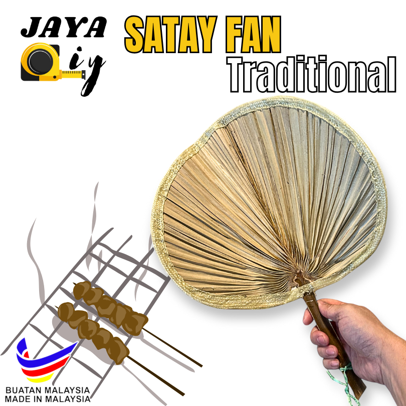 [ORIGINAL] PALM LEAF satay fan FANS/KIPAS SATAY TANGAN/KIPAS DAUN ...