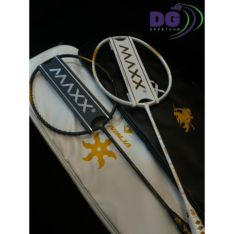 MAXX NINJA BADMINTON RACQUET (Free Cover) (100% AUTHENTIC) | Shopee ...