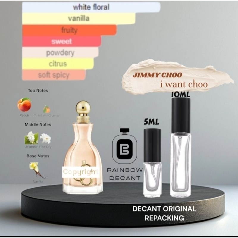(DECANT) JIMMY CHOO I WANT CHOO EDP 5ML/10ML (ORIGINAL %) | Shopee Malaysia