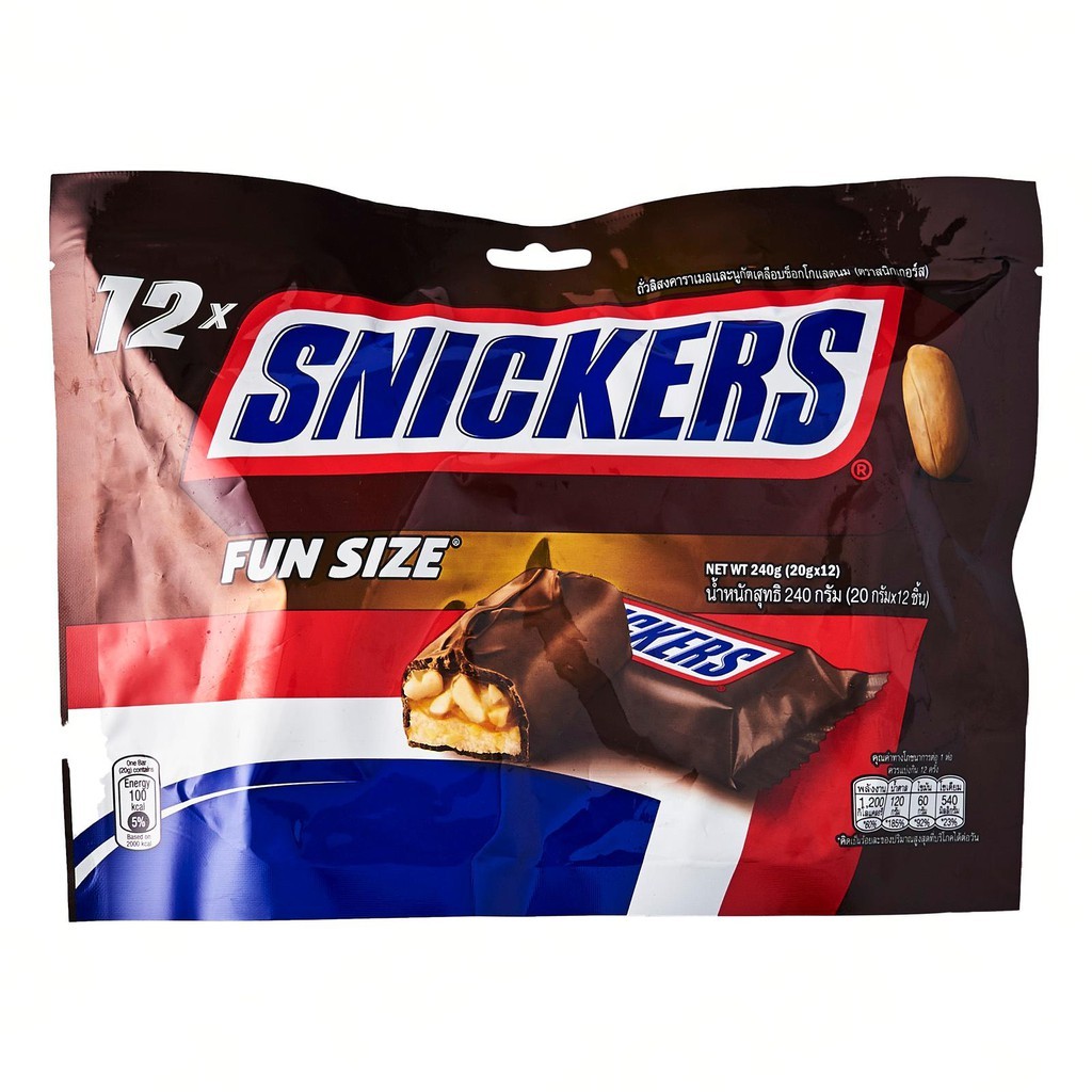 Snickers Fun Size 20g x12 / 5 Pack 175g / Minis 80g / Oats Peanut ...