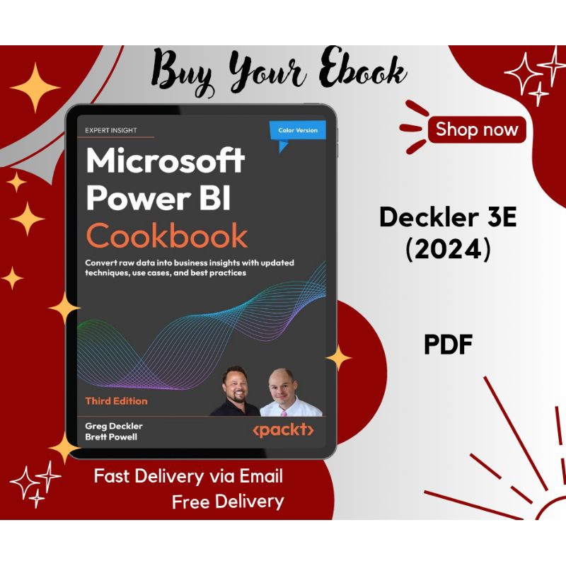 Microsoft Power BI Cookbook - 3E (2024) | Shopee Malaysia
