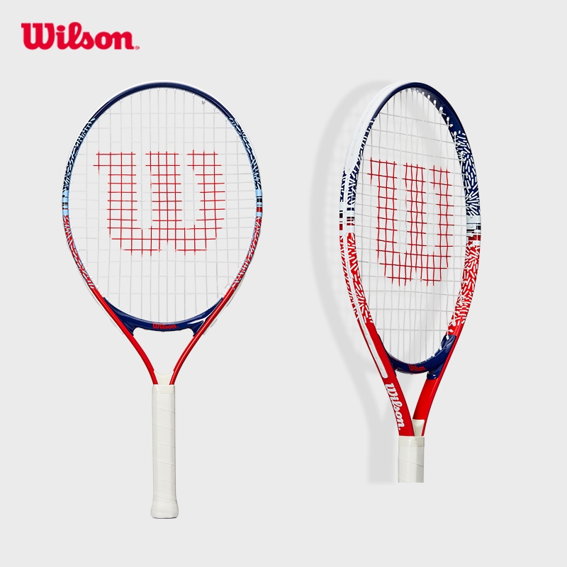 Wilson Ultra UV 19/21/23 Pink/Red Junior Tennis Rackets ( Strung ...