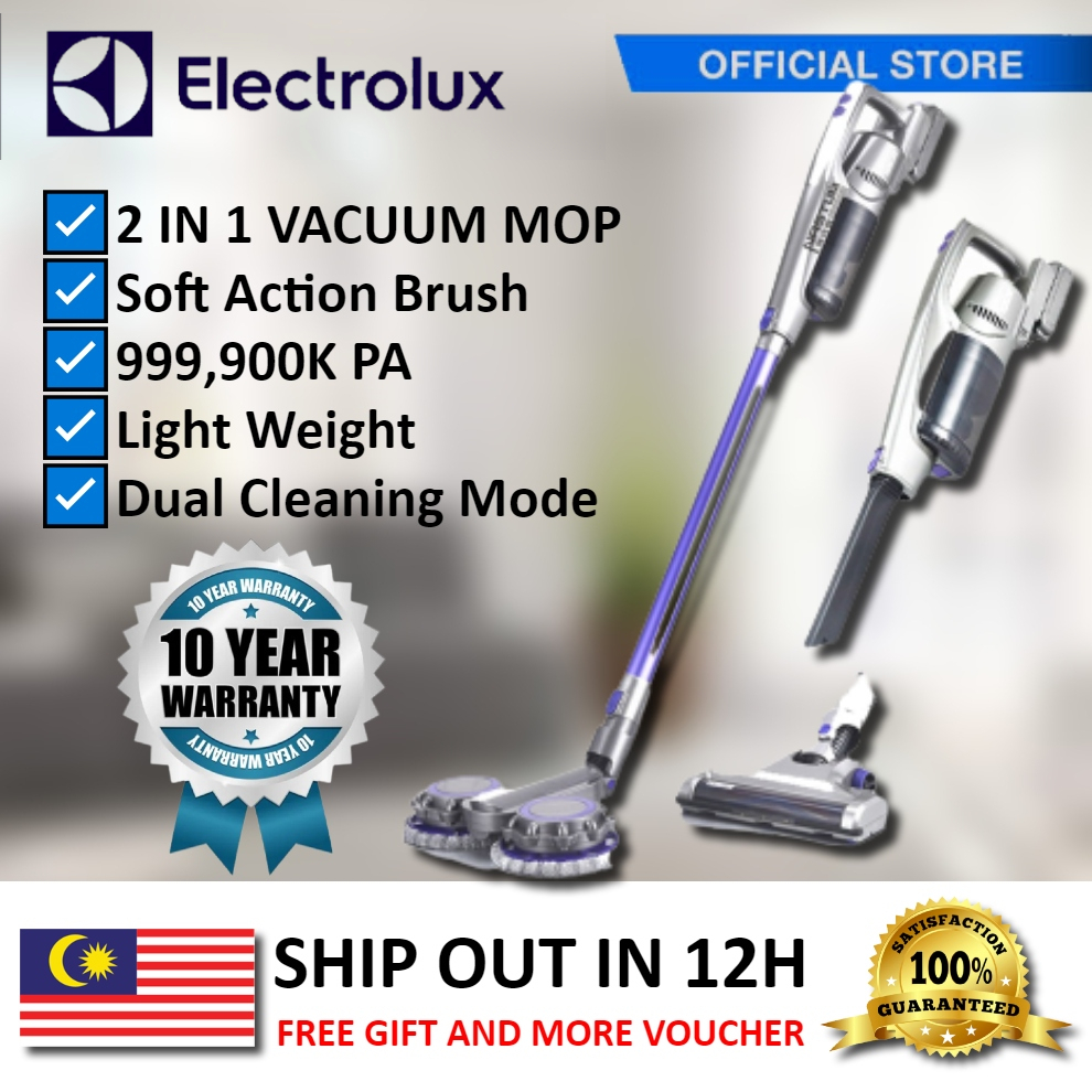 ELECTROLUX Nastum Cordless Vacuum Cleaner 2IN1 Wet And Dry Handheld ...