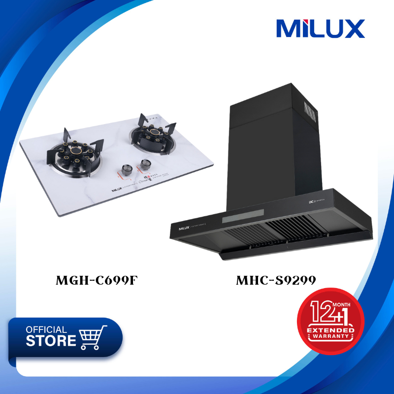 MILUX MHC-S9299 WAVE SENSOR CHIMNEY HOOD AND GAS HOB MGH-C699F MGH ...