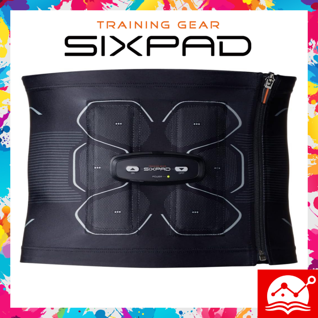SIXPAD Powersuit Abs Controller Set MTG EMS Abdominal Belt No Gel Sheet ...