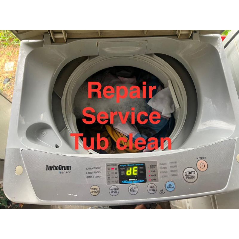 Kuala pilah mesin basuh LG 7kg turbo drum i sensor washing machine ...