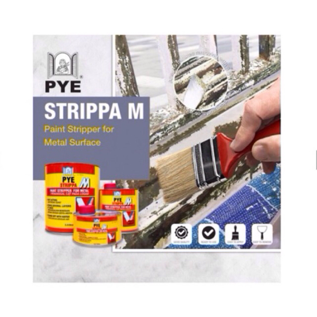 PYE STRIPPA Paint Stripper For Metal/Penanggal Cat | Shopee Malaysia