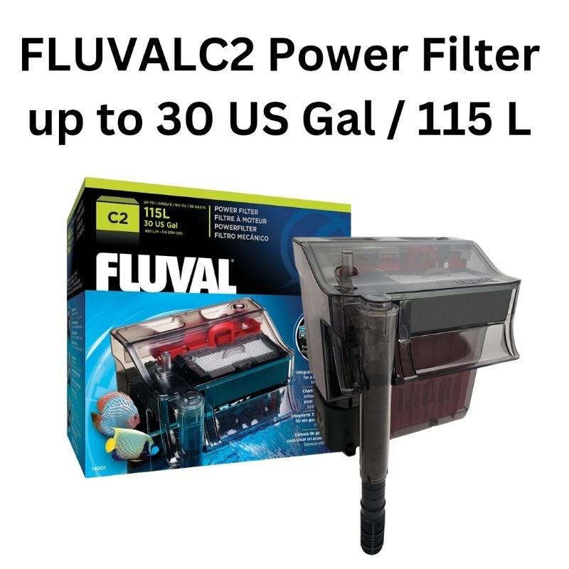 FLUVAL C2 Power Filter up to 30 US Gal / 115 L - Item #: 14001 - HANG ...