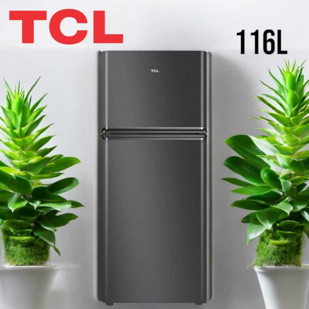 TCL DOUBLE DOOR REFRIGERATOR 116L TRTN-W1650S1 | Shopee Malaysia