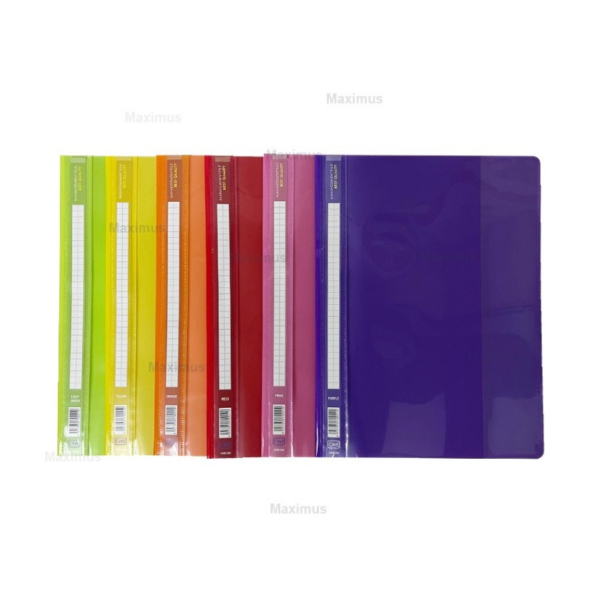 CWE Management File Folder File Pocket A4 (Assorted Colors) | Shopee ...