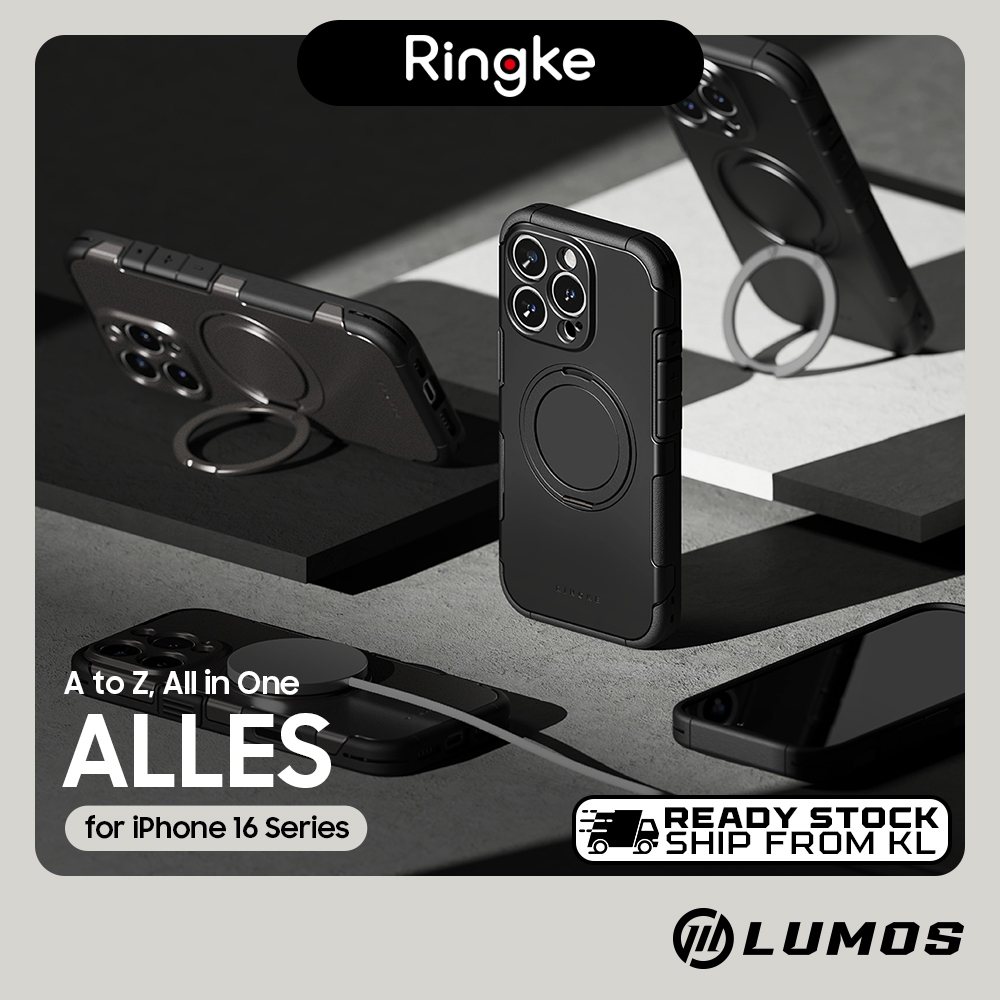 Ringke ALLES Magnetic for iP 16/16+/16 Pro /16 Pro Max Protective Phone ...