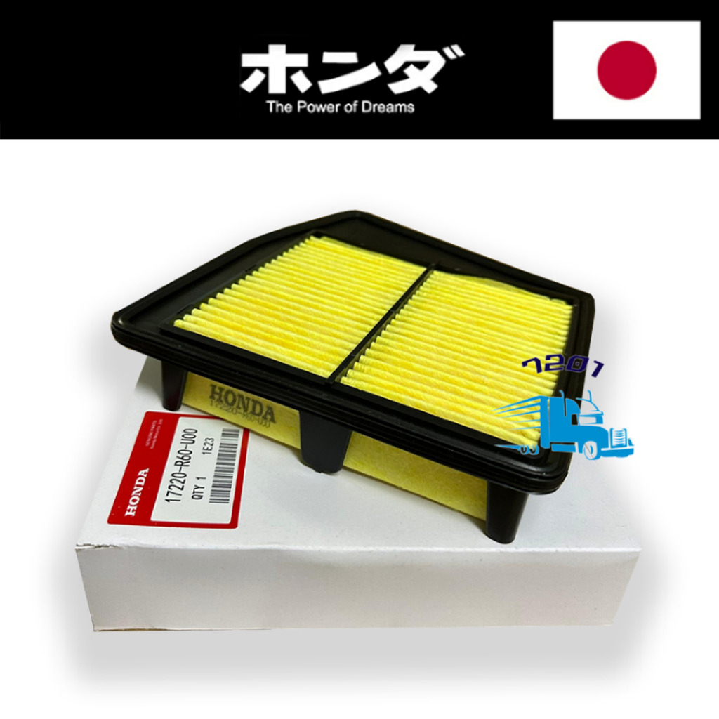 HONDA 17220-R60-U00 AIR FILTER HONDA ACCORD TAO 2.0 | Shopee Malaysia