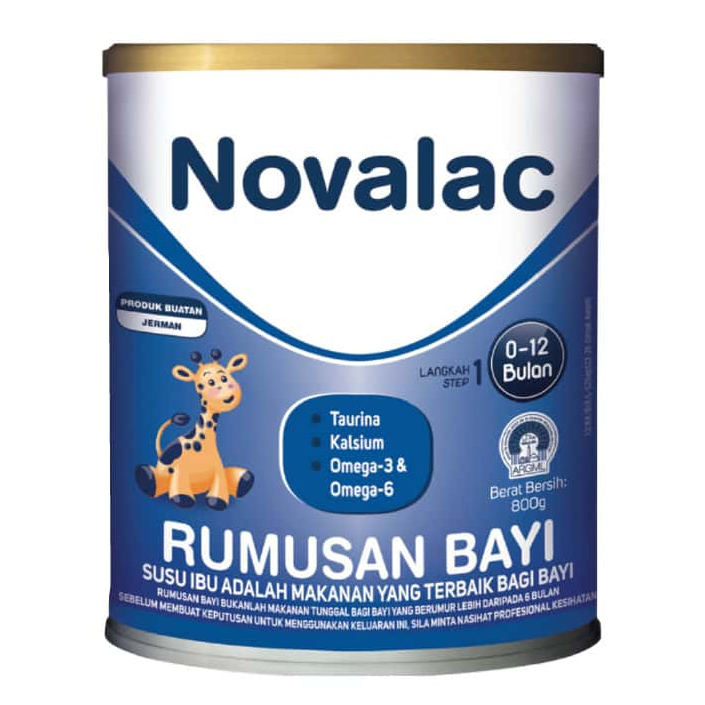 Novalac Infant’s Milk Formula Step 1 800g (EXP:11/2025) | Shopee Malaysia