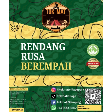 Rendang Rusa Berempah Tok Mat Ready To Eat(RTE) | Shopee Malaysia