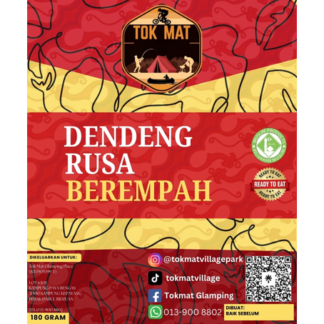 Dendeng Rusa Berempah Tok Mat Ready To Eat (RTE) | Shopee Malaysia
