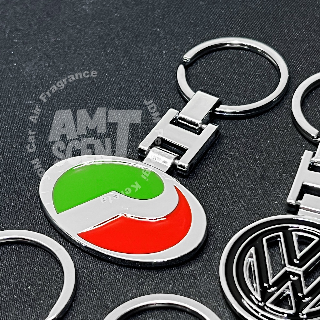 Stainless Steel Metal 3D Car Logo Keychain | Proton | Perodua ...