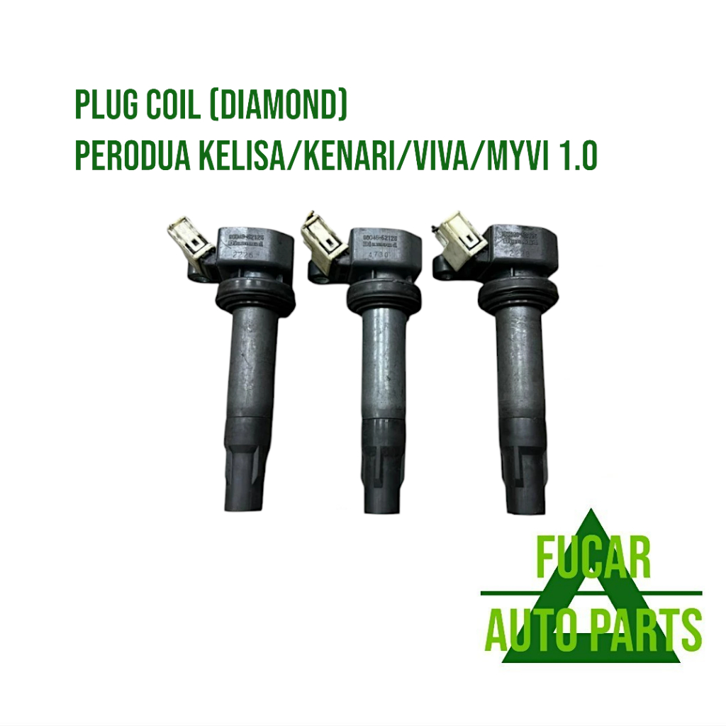 USED PLUG COIL (DIAMOND) PERODUA KELISA/KENARI/VIVA/MYVI 1.0 JAPAN ...