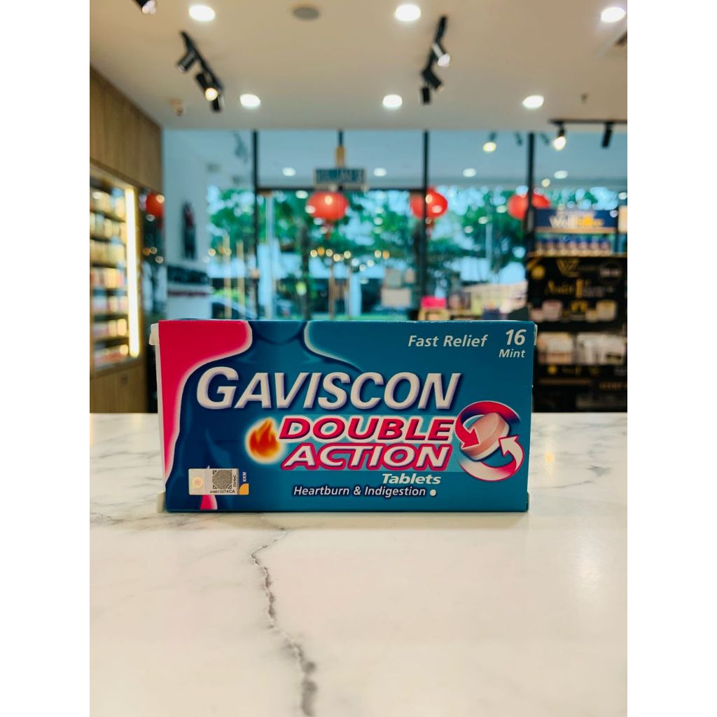 GAVISCON DOUBLE ACTION TABLETS 16'S | Shopee Malaysia