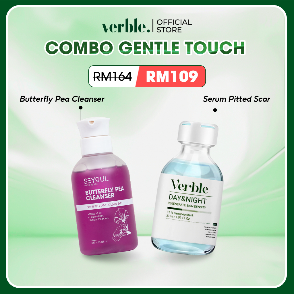 VERBLE Combo Gentle Touch Serum Pitted Scar Scar Removal ...