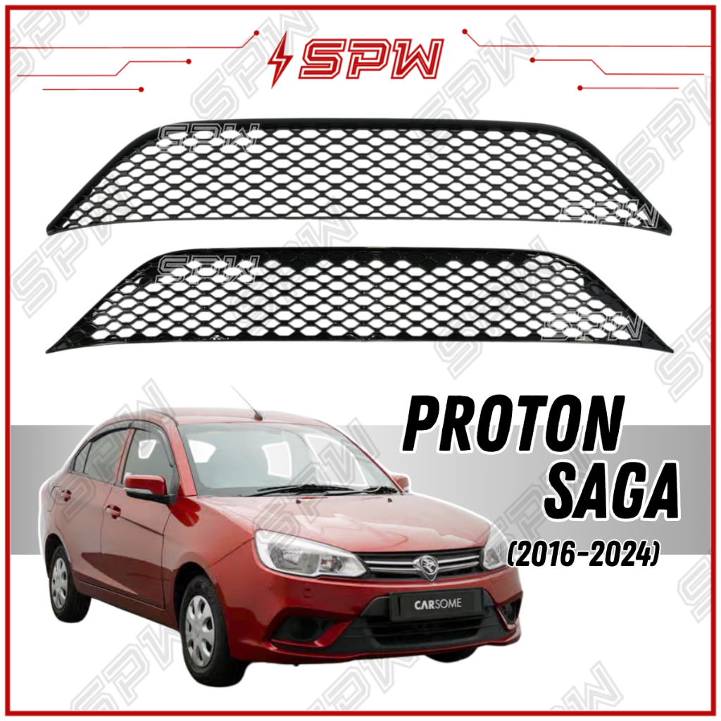 Proton Saga VVT MC1 MC2 2016-2024 Front Lower Grill Honeycomb Mesh ...