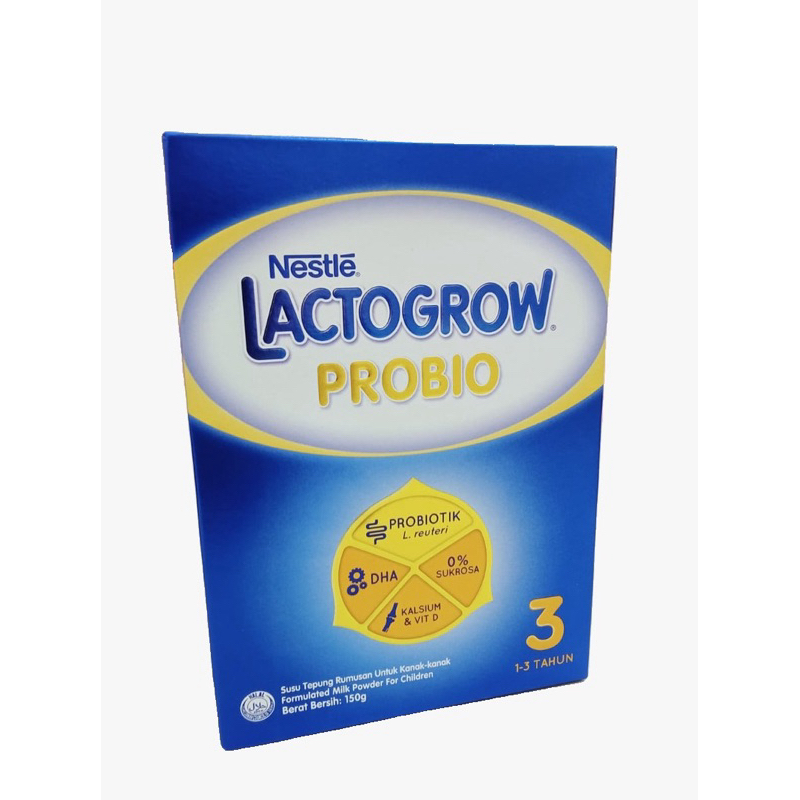 **SALE** LACTOGROW PROBIO 3 (1-3 TAHUN) 150g | Shopee Malaysia